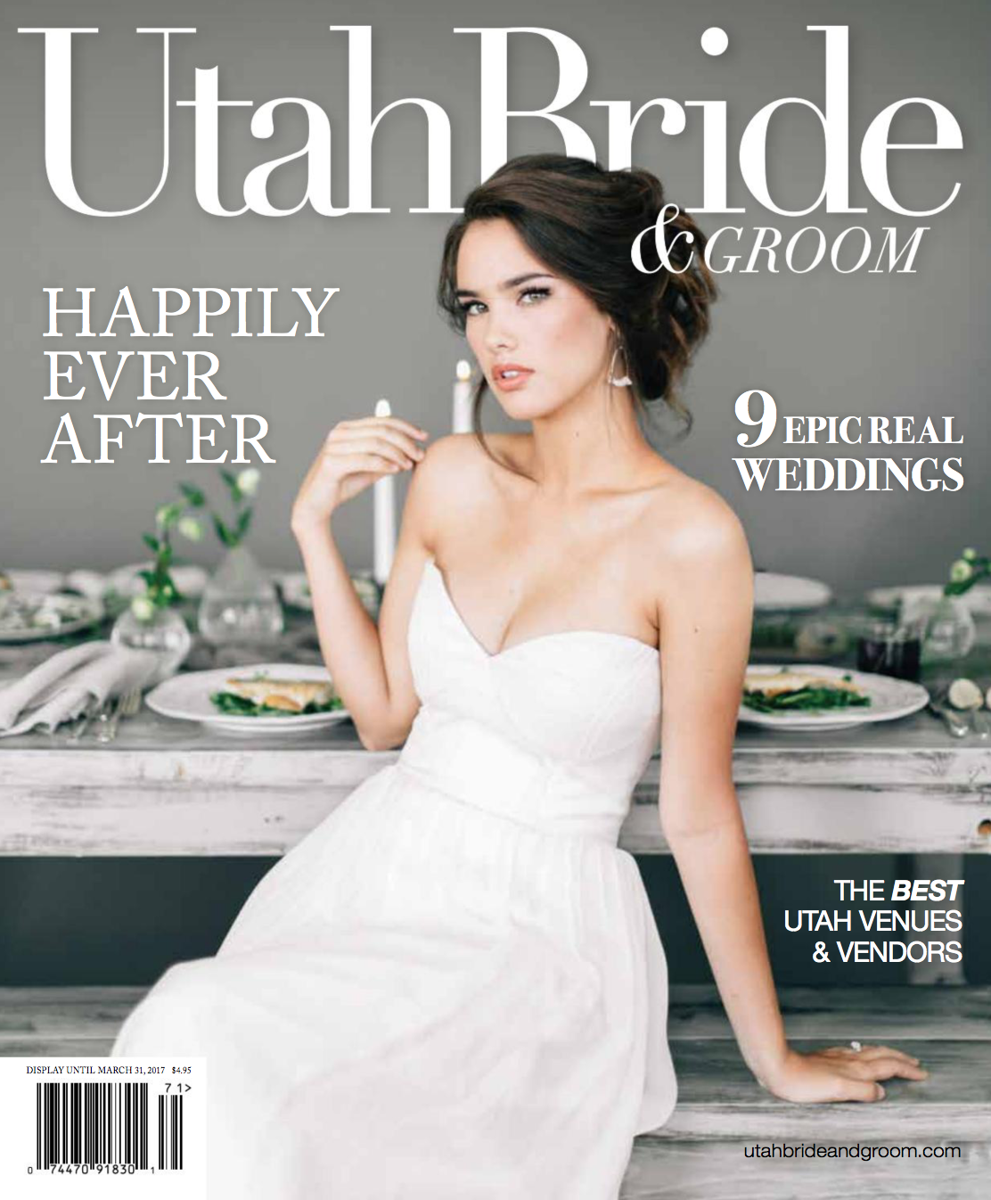 Utah Bride & Groom Magazine | Stylized Photoshoot | Utah Wedding ...