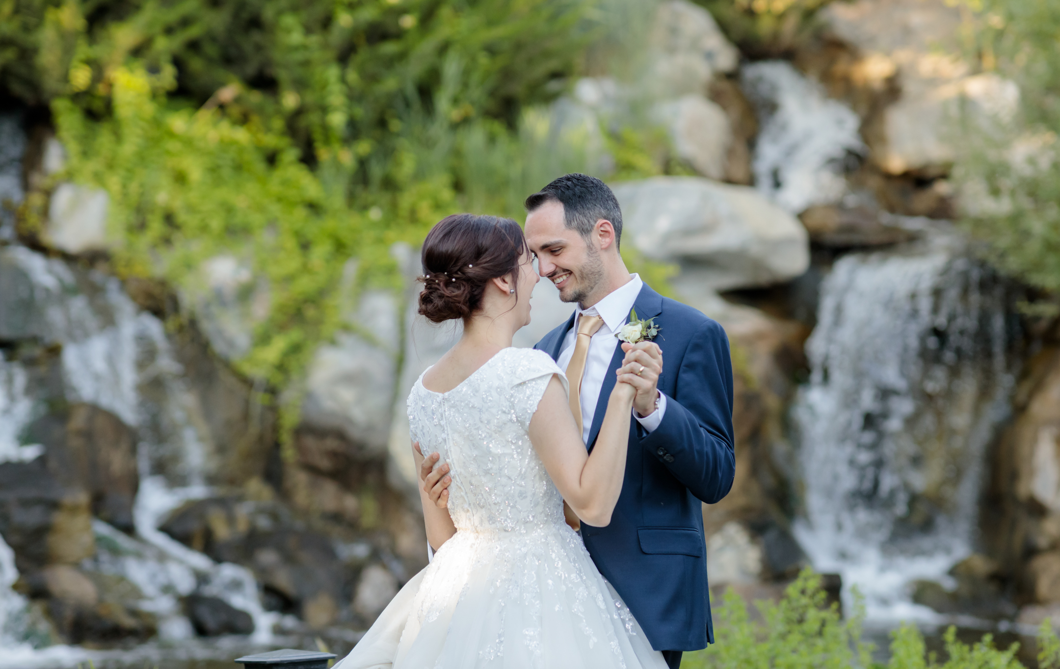 Ashton & Augustine | Draper Temple Wedding | Hidden Falls Reception at ...