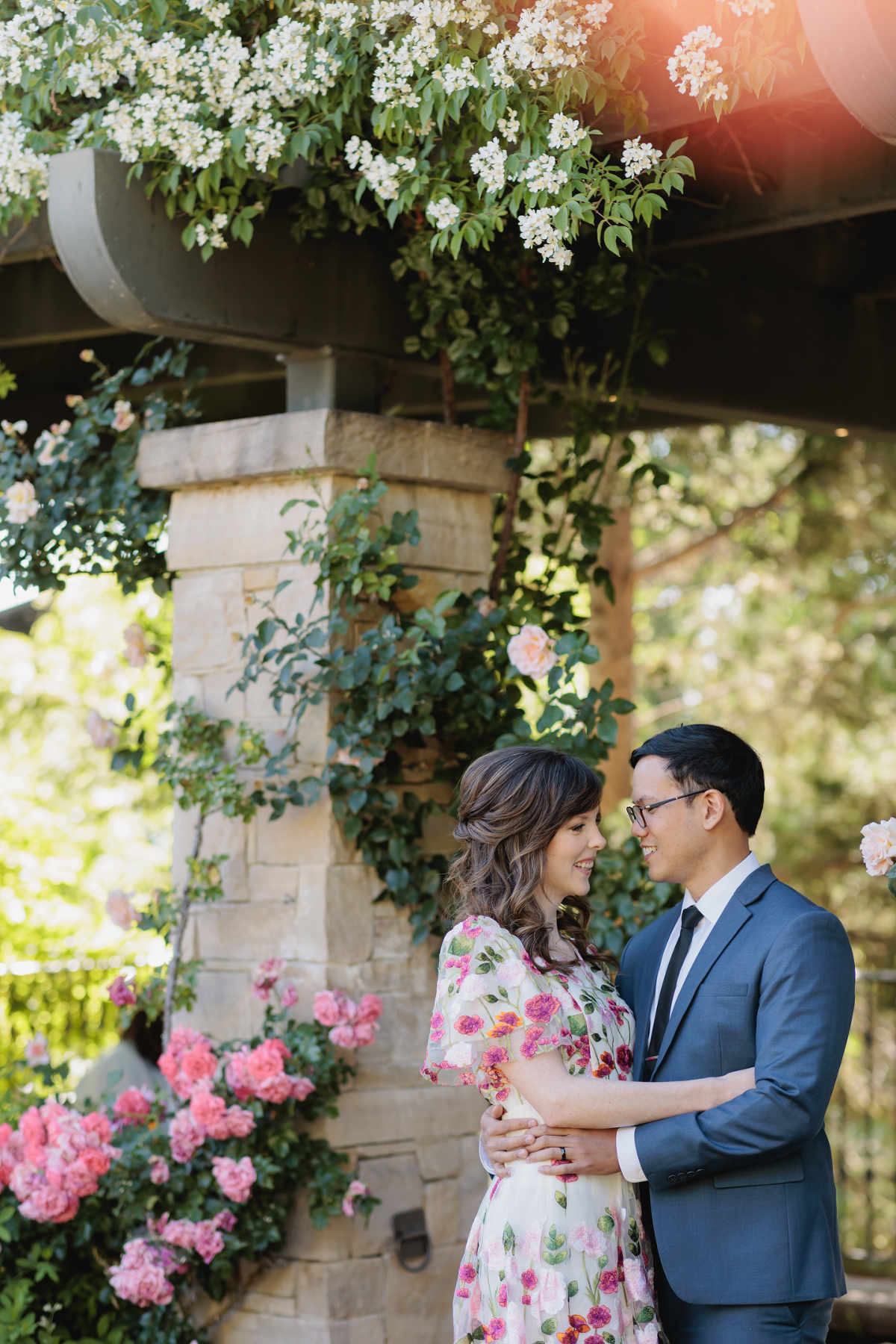 Red Butte Gardens | The Rose House Wedding Dinner | Hailee & Erik | EK ...